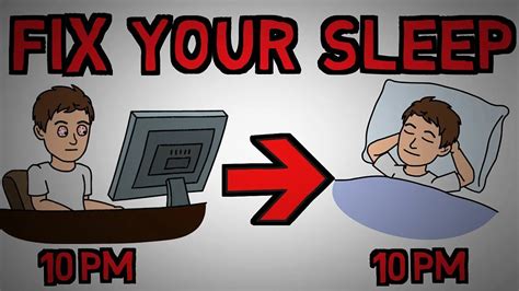 How To Fix Your Sleep Schedule Reset Your Sleep Pattern Animated Classx