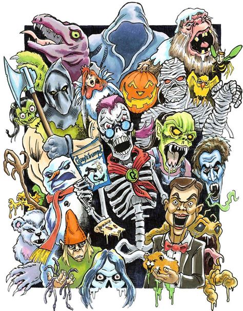 How To Draw Goosebumps Characters