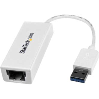 StarTech Com USB 3 0 To Gigabit Ethernet NIC Network Adapter 1 Twisted Pair USB31000SW