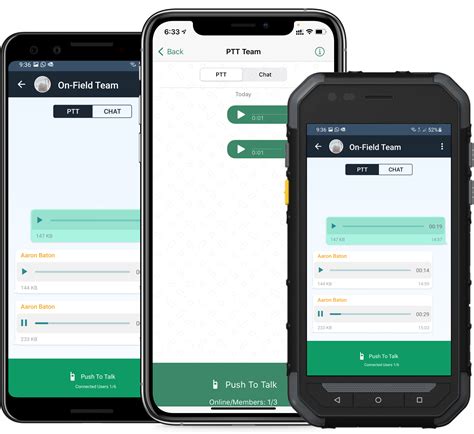 Push To Talk App Walkie Talkie App PTT App For Android IOS