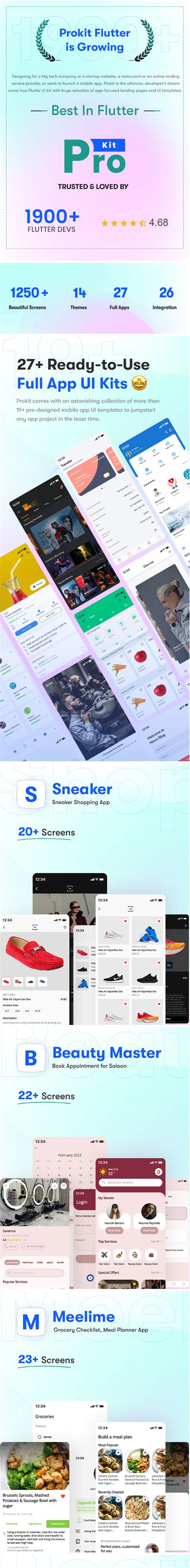 ProKit Flutter Best Selling Flutter UI Kit With Chat GPT App By Iqonicdesign Codelib