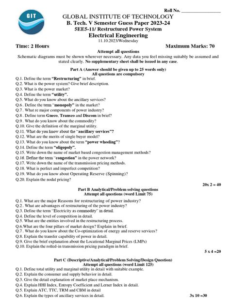 restructured power system pdf market economics imperfect