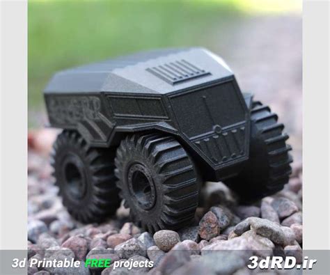 دانلود طرح طرح آماده پرینتر سه بعدی ماشین اسباب بازی برای چاپ با پرینتر
