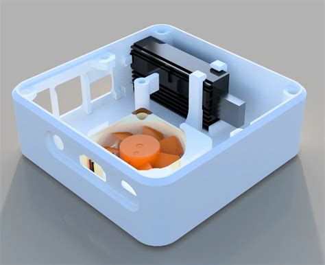 Home Assistant Raspberry Pi Enclosure By Ktbr Download Free Stl Model