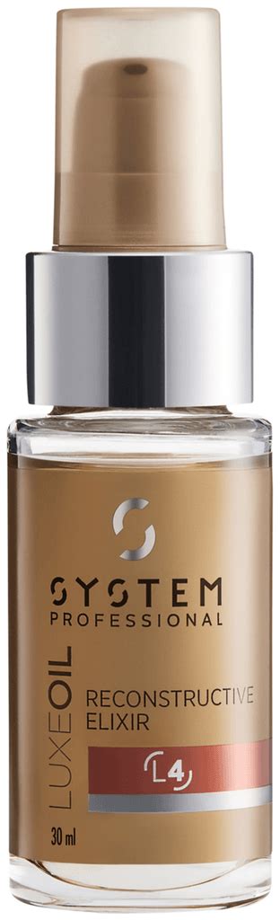 System Professional Lipid Code Luxeoil Reconstructive Elixir