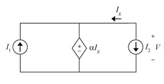 Solved 1 1 Determine The Voltage V And Current I As Chegg Com