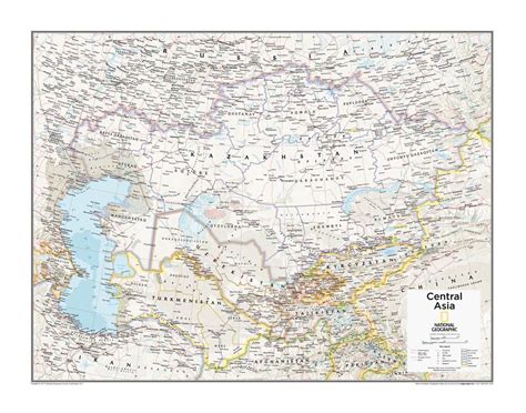 Mapa De Asia Central Y Sudoeste Con Etiquetas Mapa Del Sudeste De Asia