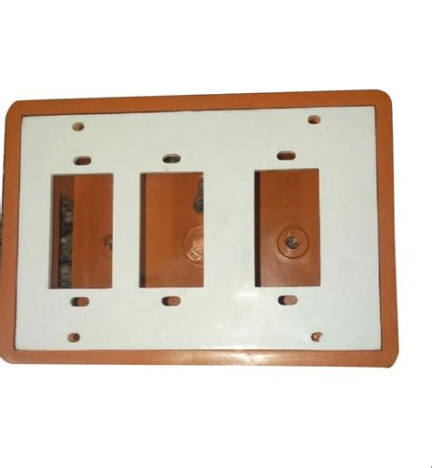 For Electrical Fitting 3 Module Pvc Switch Box At ₹ 20 Piece In Nashik Id 24213781573