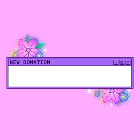Placeit Twitch Alert Box Design Maker Featuring Cute Flower Illustrations Placeit Twitch Alert Box Design Maker Featuring Cute Flower Illustrations