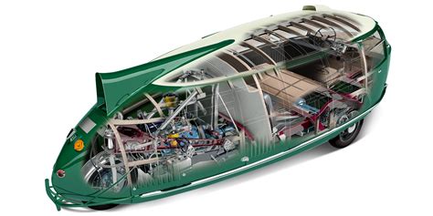 Dymaxion Car Cutaway On Behance