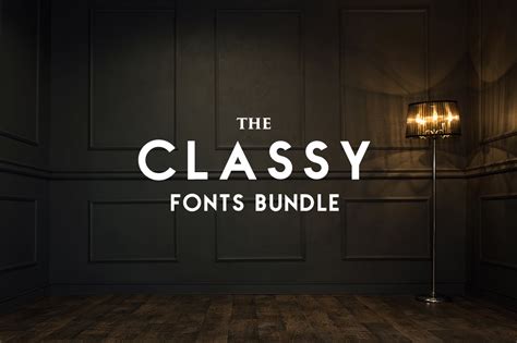 The Classy Fonts Bundle 51 High Quality Stylish Fonts 96 Off