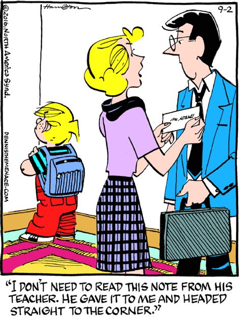 Dennis The Menace Arcamax Publishing Funny Puns Funny Cartoons Hilarious Funny Stuff Funny