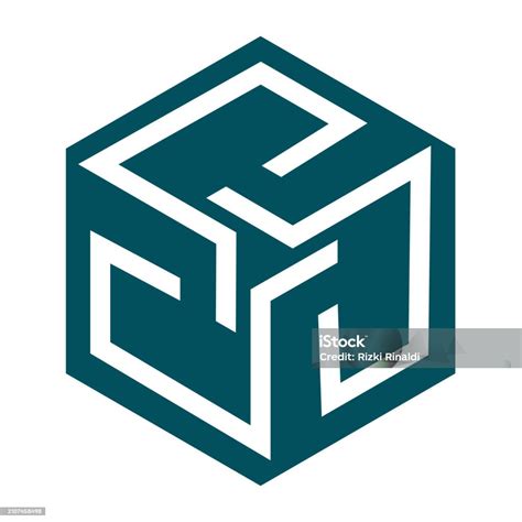 미래 육각형 기하학적 입방체 상자 정사각형 아이콘 상징 일러스트 0명에 대한 스톡 벡터 아트 및 기타 이미지 0명 3차원 형태 고체 Istock
