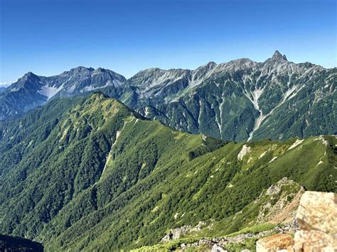 稜線歩き•極 燕〜常念乗越 かさんの常念岳・大天井岳・燕岳の活動データ Yamap ヤマップ