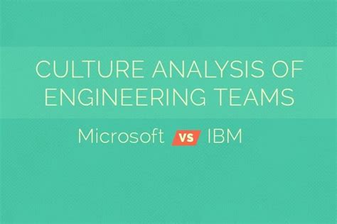 What Its Like To Work At Microsoft Vs Ibm Data By Samar Birwadker Medium