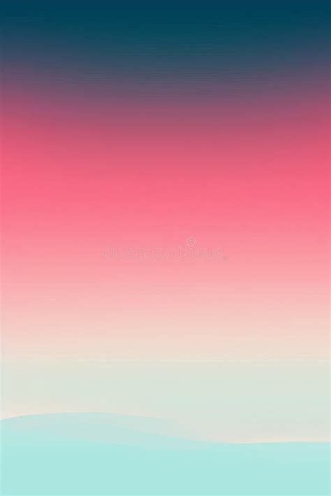 Vibrant Gradient Background Transitioning Colors Stock Illustration