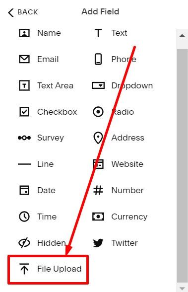 How To Add File Upload To Squarespace Form Other Tips Elfsight