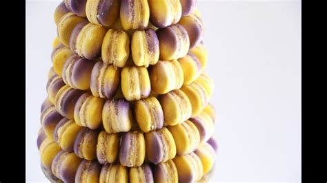 Mini Airbrushed Macaron Tower Rosies Dessert Spot Macaron Tower