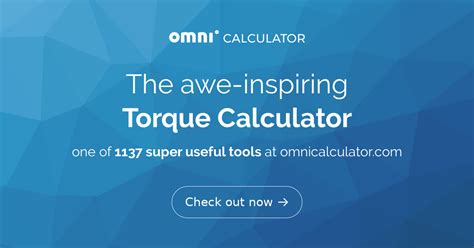 Torque Calculator