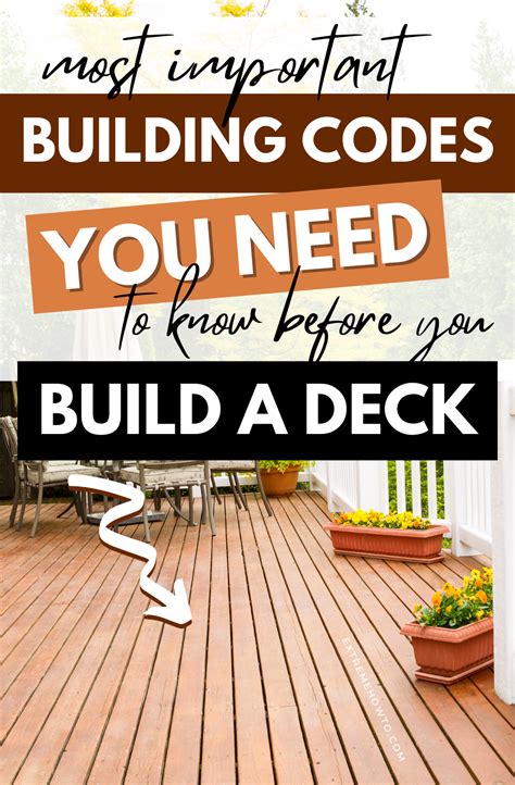 Deck Codes How To Build A Compliant Backyard Deck Building A Deck