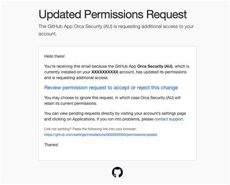 Orca Security は Github App のパーミッションを更新します Scm Forgevision Engineer Blog