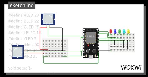 Exercise 3 Wokwi Esp32 Stm32 Arduino Simulator