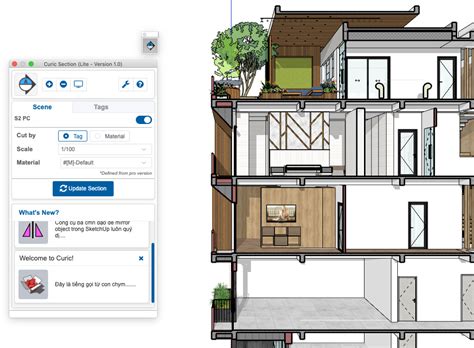Curic Extension Section Lite Extensions Sketchup Community