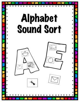 Alphabet Sound Sort By True Heart Teaching Tpt