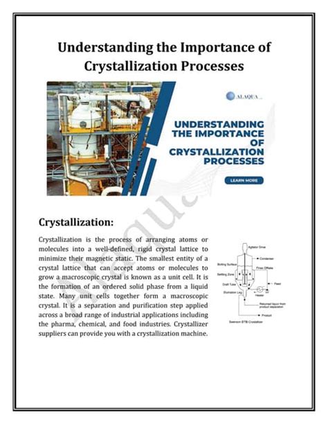 Crystallization Process Chempptx