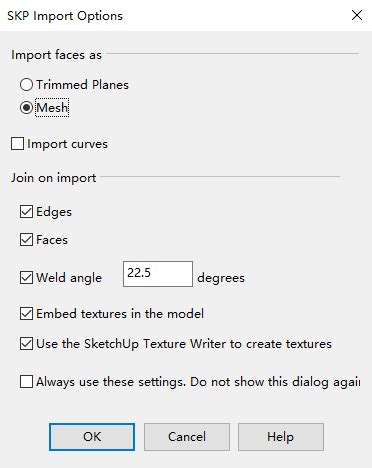 Import SketchUp Texture Missing Rhino For Windows McNeel Forum