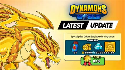 Dynamons World Goldonyx Update Dynamons King Youtube