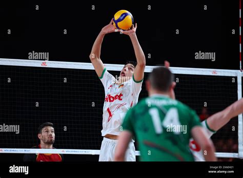 Simeon Nikolov Bul June 6 2024 Volleyball Fivb Volleyball Nations League 2024 Mens