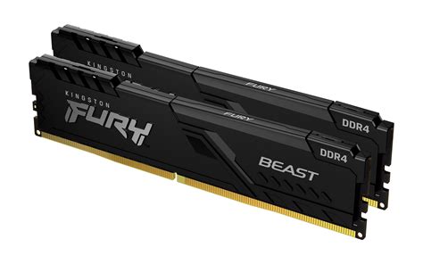 Kingston FURY Beast 16GB (2x8GB) 3600MT/s CL17 DDR4 Desktop Memory ...