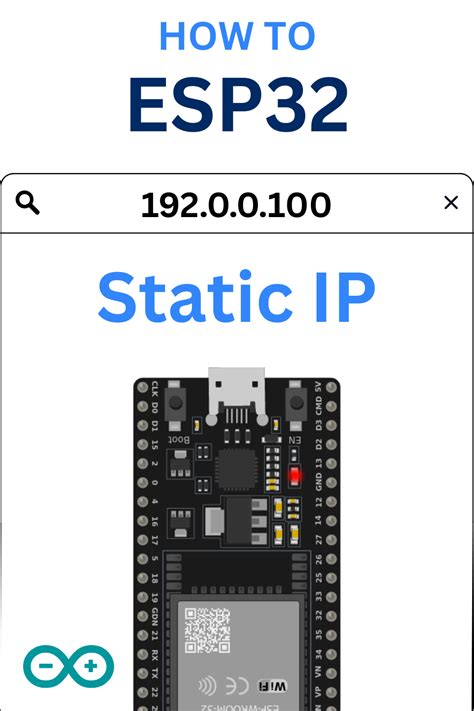 Esp32 Static Ip How To Assign Fixed Ip Addresses In Arduino Ide Artofit