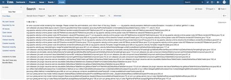 JIRA Throws NullPointerException In Issue Navigator Jira Atlassian