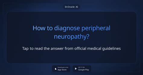 How To Diagnose Peripheral Neuropathy