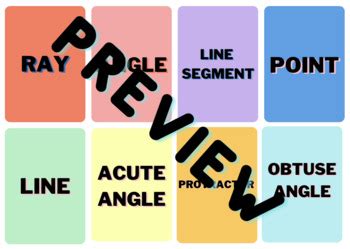 Geometry Flashcards By Rachel Katz TPT Geometry Flashcards By Rachel Katz TPT