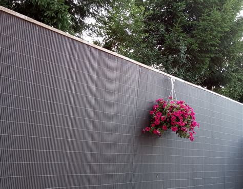 Plot Z Umělého Bambusu Bambus Antracit Role Výška 1m X šířka 3m 3m2