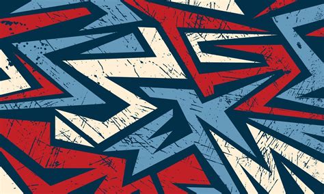 Abstract Geometric Stripes Textured Background For Sublimation Jersey 50561303 Vector Art At