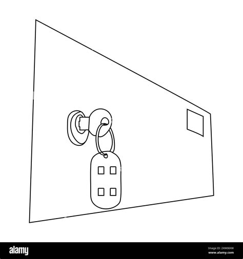 Key Single Line Vector One Continuous Line Drawing Of Key Key Line Icon Stock Vector Image And Art