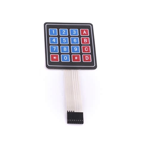 Jual Membrane Keypad 4x4 16 Tombol Membran Arduino Membran Tombol Pom Mini Pertamini Shopee