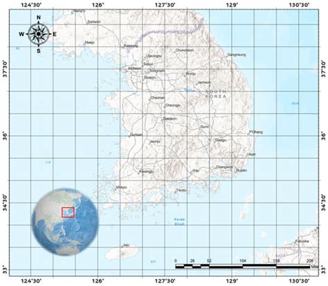 Maritime Transport Network In Korea Spatial Temporal Density And Path Planning