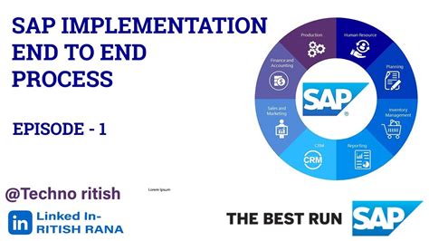 Sap End To End Implementation Process Guide By Ritish Rana