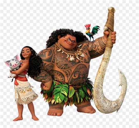 Moana And Maui Transparent Hd Png Download X Pngfind