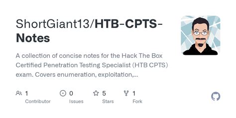 github shortgiant13 htb cpts notes a collection of concise notes for
