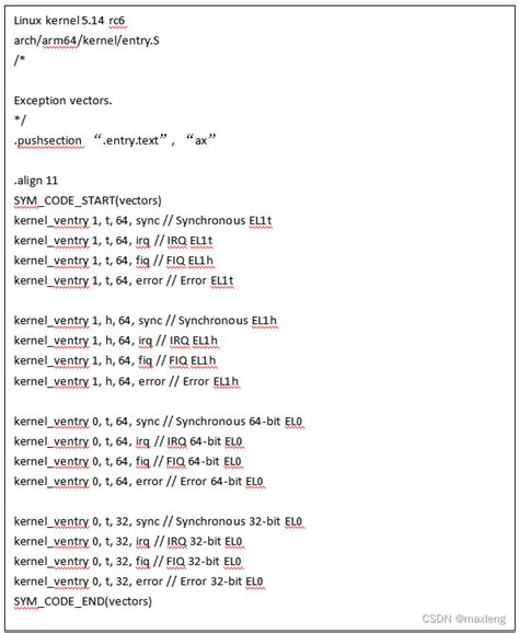 从零开始理解linux中断架构（3） Armv8体系架构 Armv8el1t El1h Csdn博客