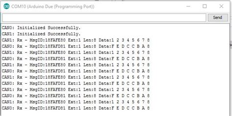 Arduino Due Dual Can Port Test Sketch Copperhill