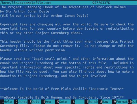 How To Read Large Files On Linux With Ease Make Tech Easier