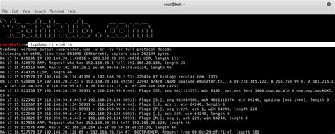 Tcpdump 25 Common Command Examples Yeah Hub