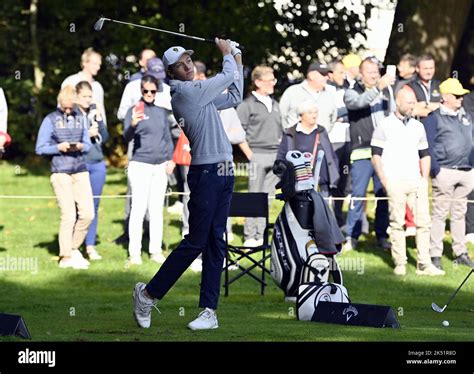 Golf Player Ryan Lundh Pictured During The Golf To Paris Event Organised By The Boic Coib